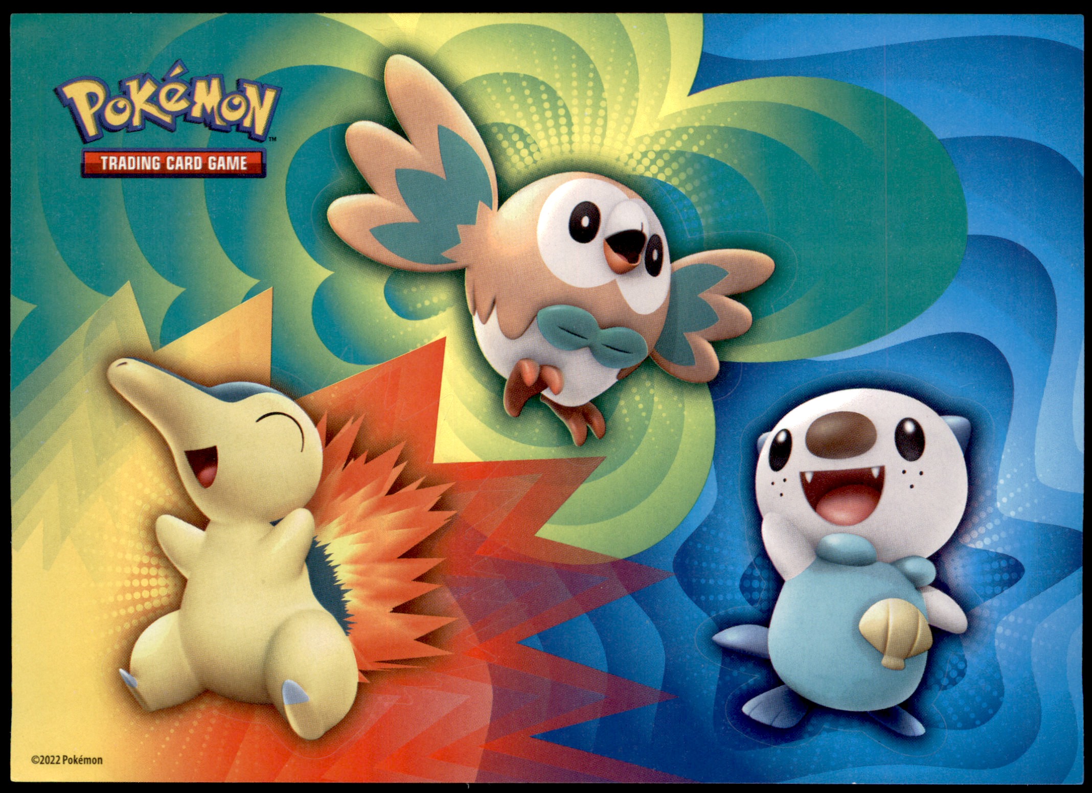 2022 Pokemon TCG Arceus Collectors Chest Cyndaquil Rowlet Oshawott on ...