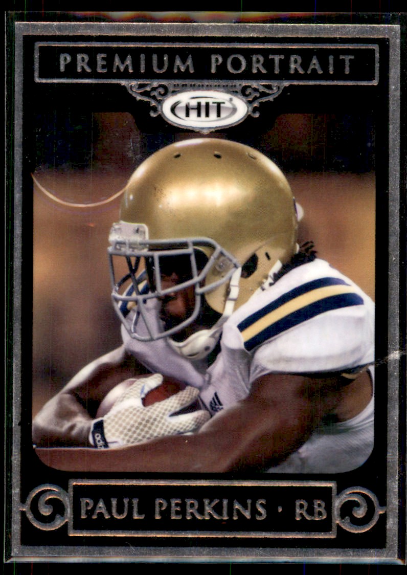 2016 SAGE HIT Premium Portrait Gold Paul Perkins #PP4 on Kronozio