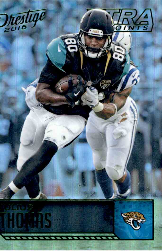 2016 Panini NFL Prestige Xtra Points Julius Thomas #95 on Kronozio