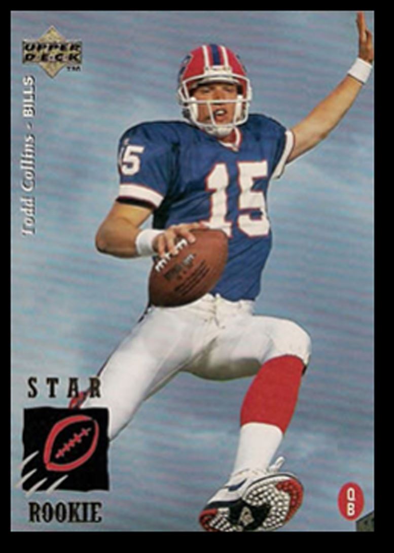 1995 Upper Deck Todd Collins #24 on Kronozio