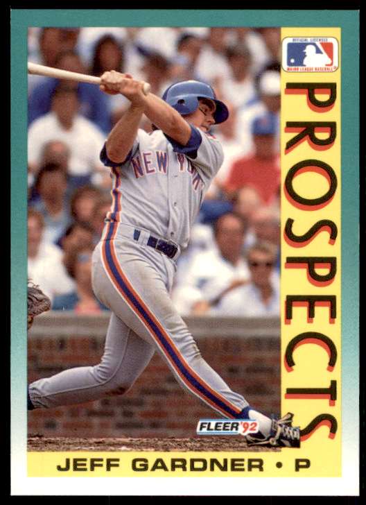 1992 Fleer Jeff Gardner #675 on Kronozio