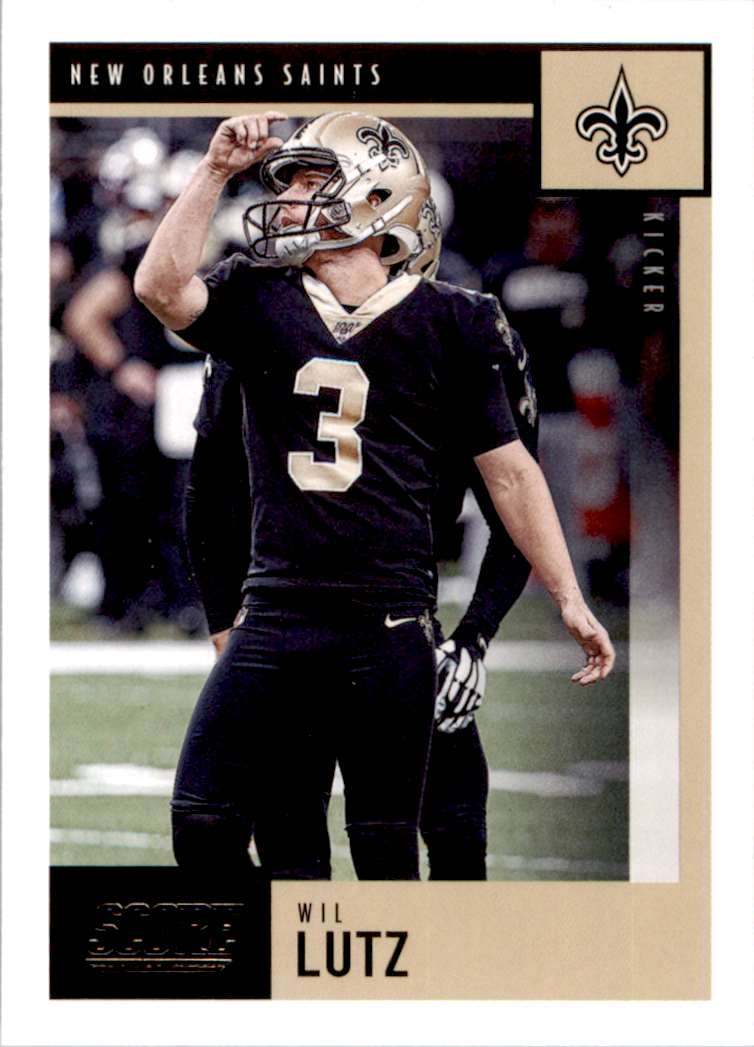 2020 Panini Score Wil Lutz #276 on Kronozio