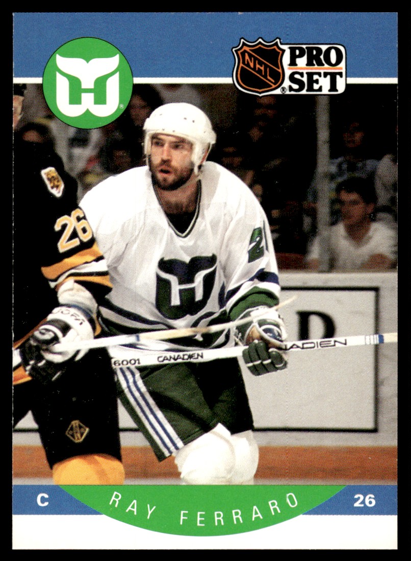 1990-91 Pro Set Ray Ferraro #104 on Kronozio