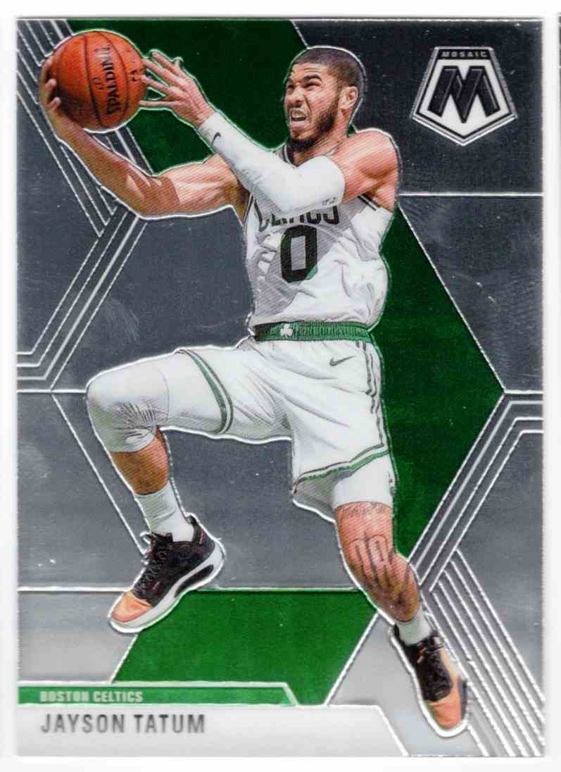 2019-20 Panini Mosaic Base Jayson Tatum #79 on Kronozio