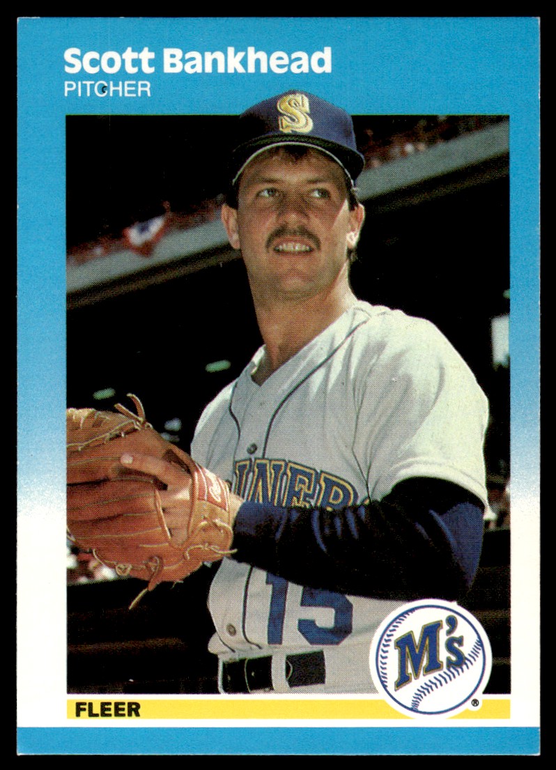 1987 Fleer Scott Bankhead #U-1 on Kronozio