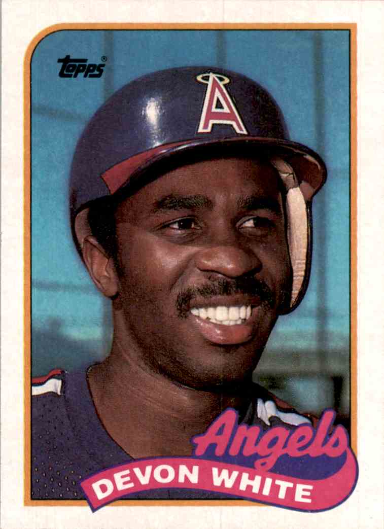 1989 Topps Devon White #602 on Kronozio