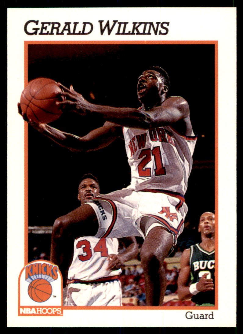 1991-92 NBA Hoops Gerald Wilkins #146 on Kronozio