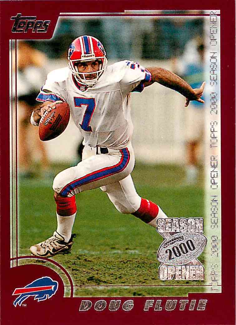 2000 Topps Season Opener Doug Flutie #8 on Kronozio