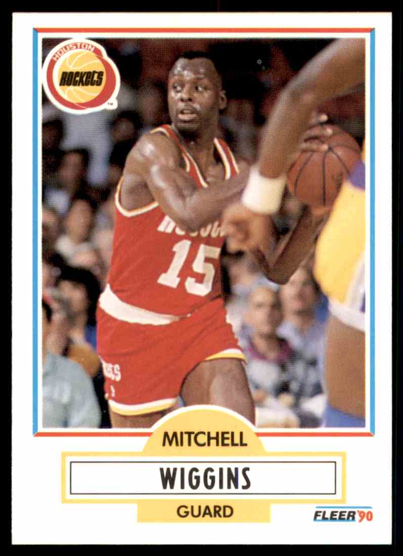 1990-91 Fleer Mitchell Wiggins #75 on Kronozio