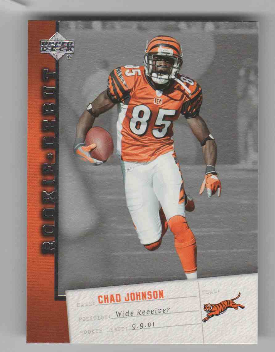 2006 Upper Deck Rookie Debut Chad Johnson #20 on Kronozio