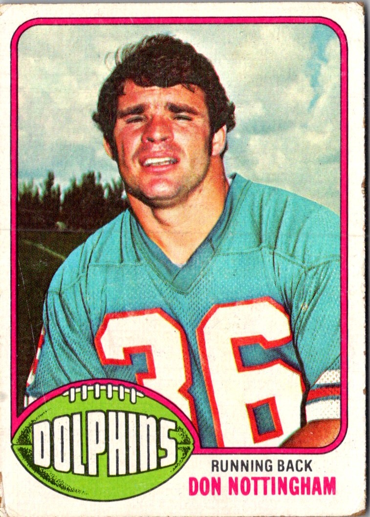 1976 Topps Don Nottingham #134 on Kronozio