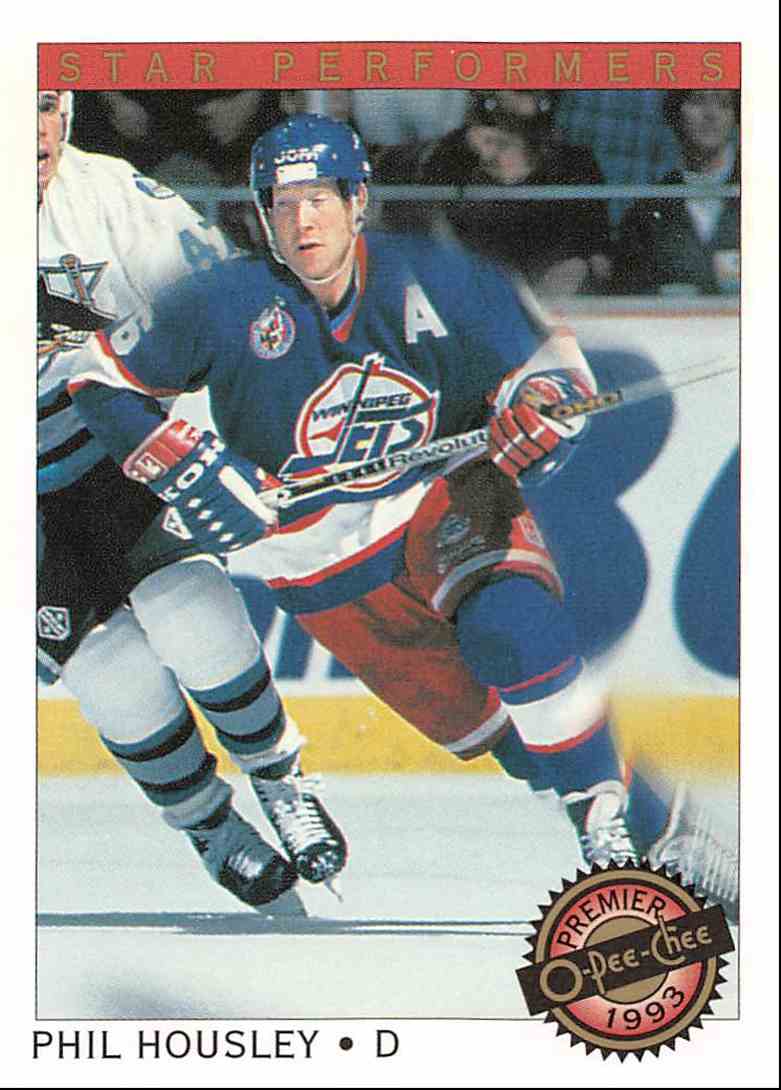 1992-93 O-Pee-Chee Premier Star Performers Phil Housley #16 on Kronozio