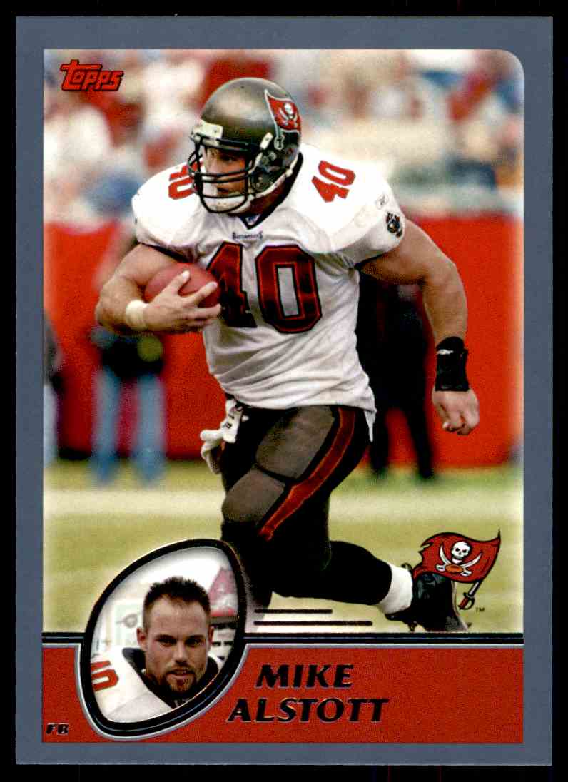 2003 Topps Mike Alstott #38 on Kronozio
