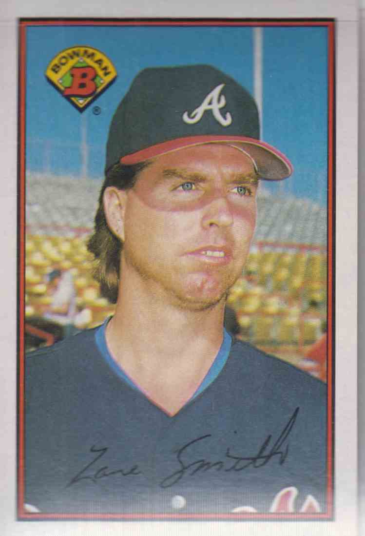 1989 Bowman Zane Smith #262 on Kronozio