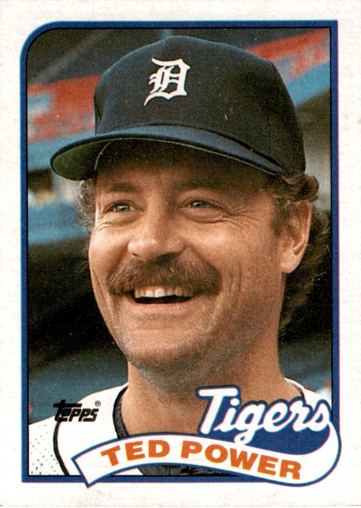 1989 Topps Ted Power #777 on Kronozio