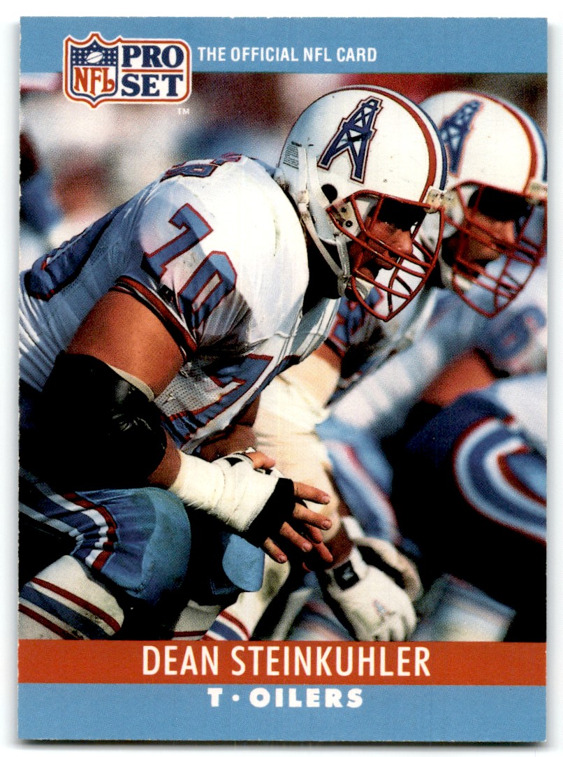 1990 Pro Set Dean Steinkuhler #124 on Kronozio