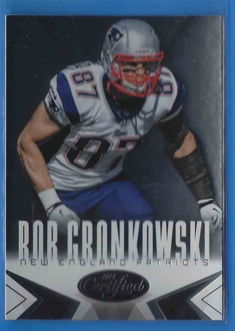 2014 Certified Football Card Rob Gronkowski #58 on Kronozio