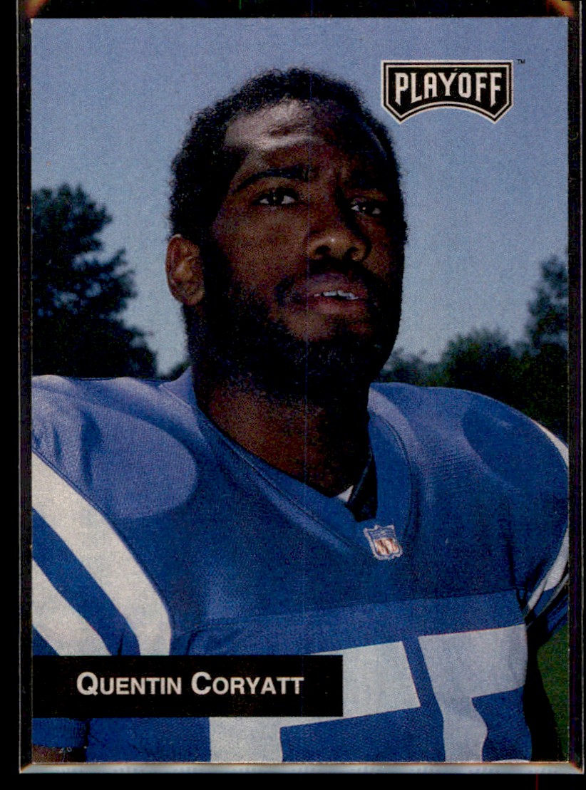 1993 Playoff Quentin Coryatt #43 on Kronozio