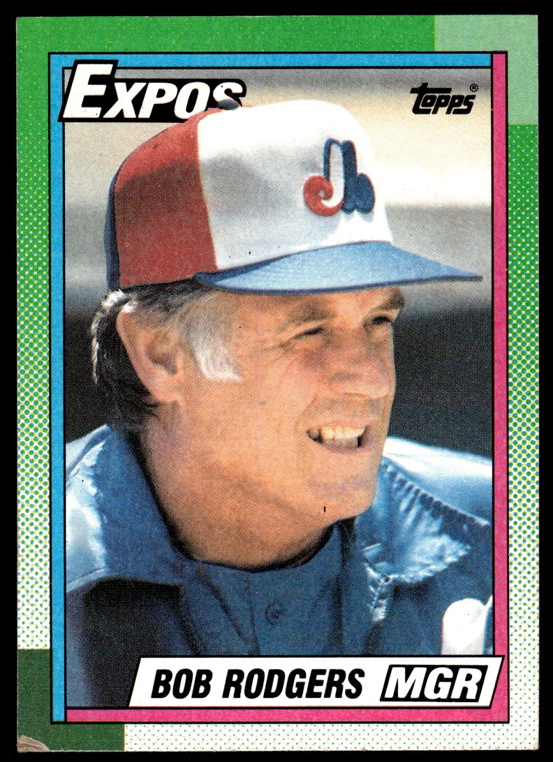 1990 Topps Baseball Card Bob Rodgers #81 on Kronozio