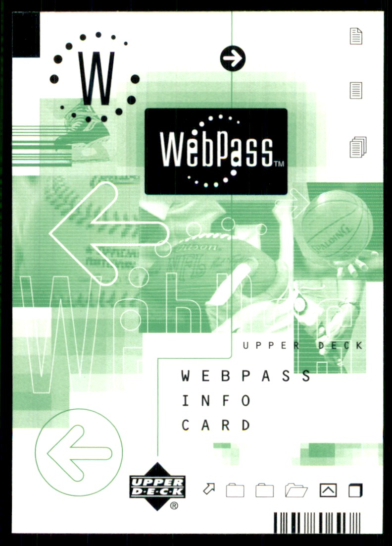 2001 Upper Deck WebPass #NNO on Kronozio