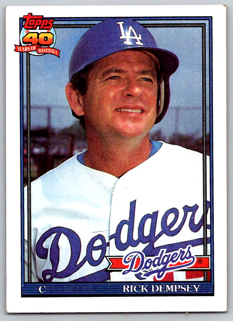 1991 Topps Rick Dempsey #427 on Kronozio
