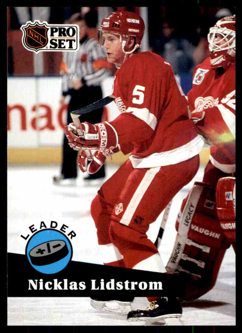 1991-92 Pro Set Nicklas Lidstrom #610 on Kronozio