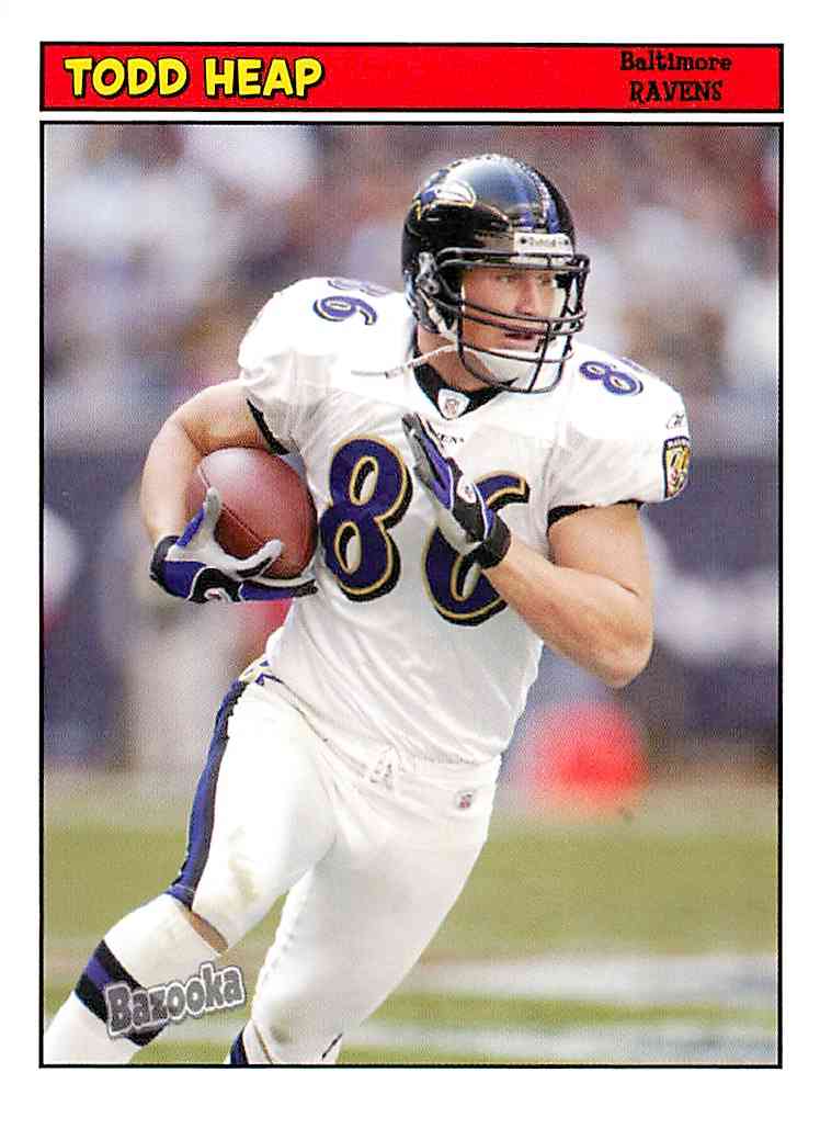 2005 Bazooka Todd Heap #41 on Kronozio