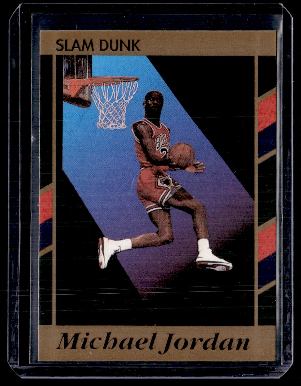 1990-91 Slam Dunk Cards Best of the Best Michael Jordan #8 on Kronozio