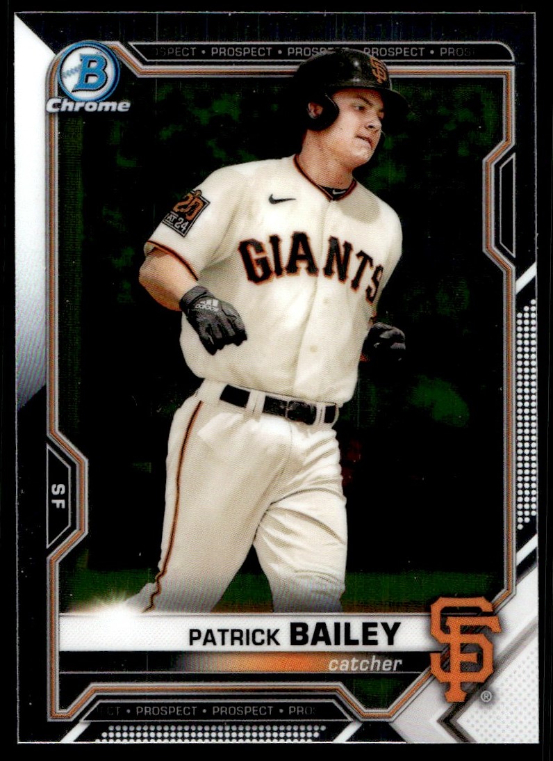2021 Bowman Chrome Prospects Patrick Bailey G548 San Francisco Giants #BCP-108 | eBay