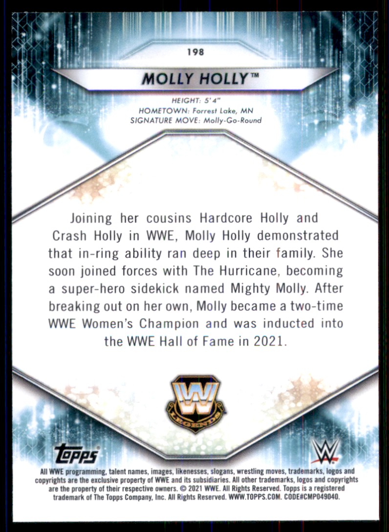 2021 Topps WWE Molly Holly #198 on Kronozio