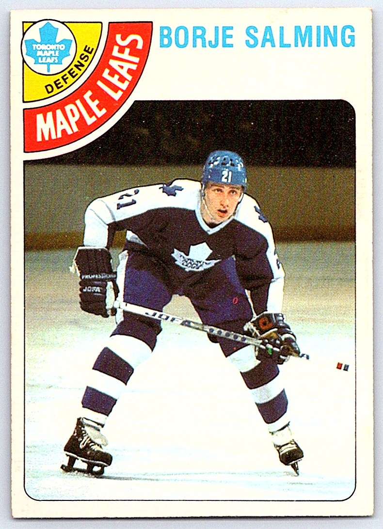 1978-79 O-Pee-Chee Borje Salming #240 on Kronozio