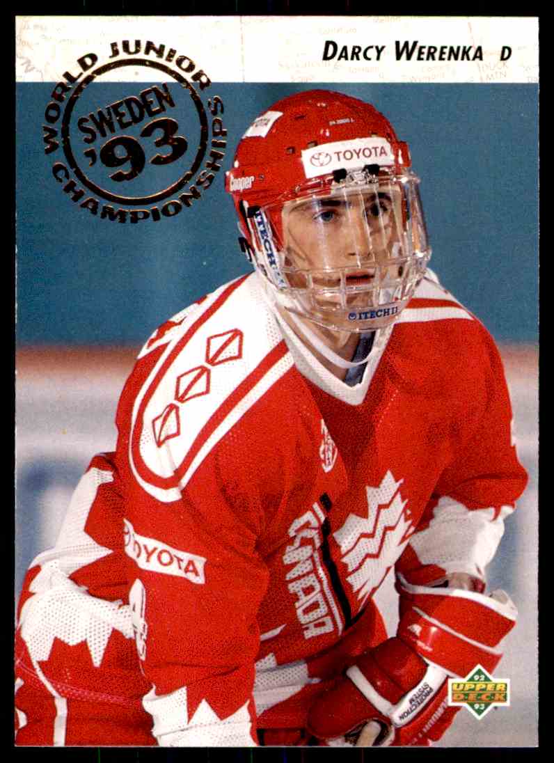 1992-93 Upper Deck Profiles Darcy Werenka #594 on Kronozio