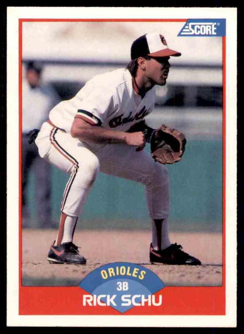1989 Score Regular Rick Schu #452 on Kronozio