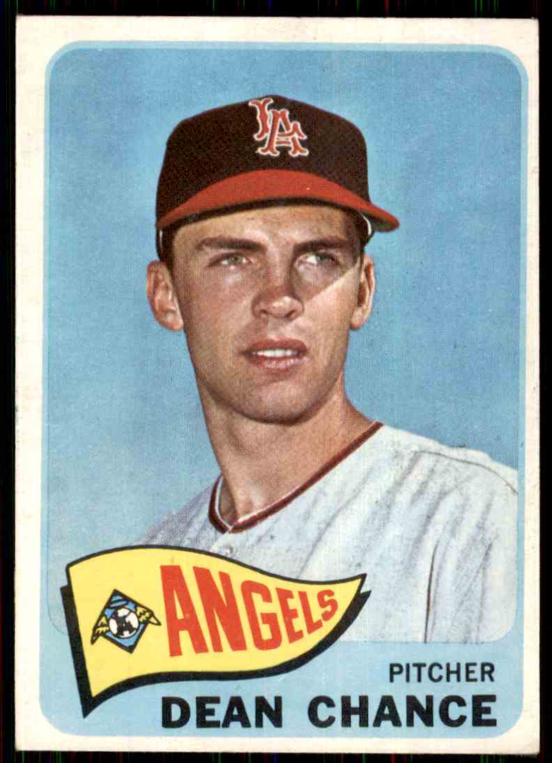 1965 Topps Dean Chance #140 on Kronozio