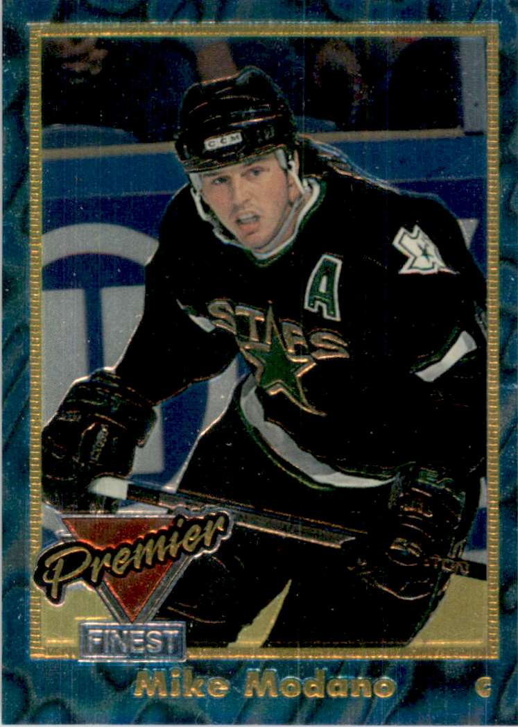 1993-94 Topps Premier Finest Mike Modano #6 on Kronozio
