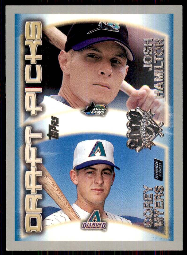 2000 Topps Opening Day Josh Hamilton/Corey Myers #104 on Kronozio
