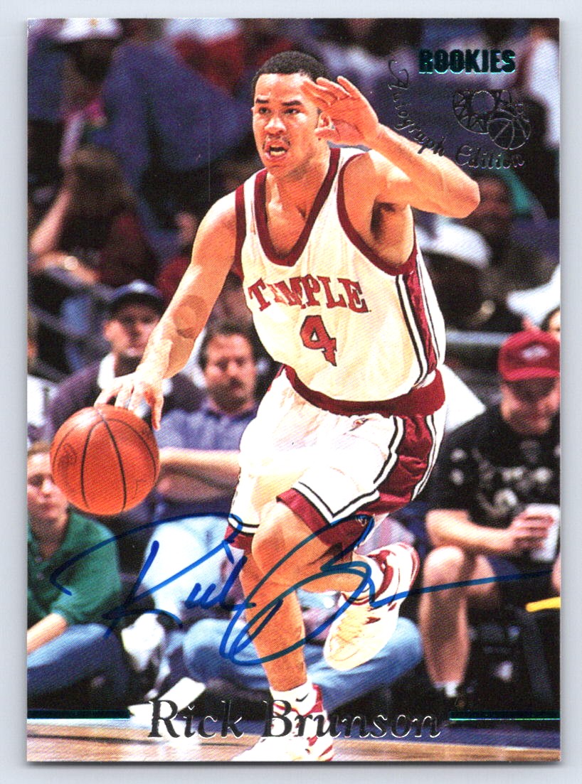 1995-96 Classic Rookies Preview Autopgraph Edition Rick Brunson on Kronozio
