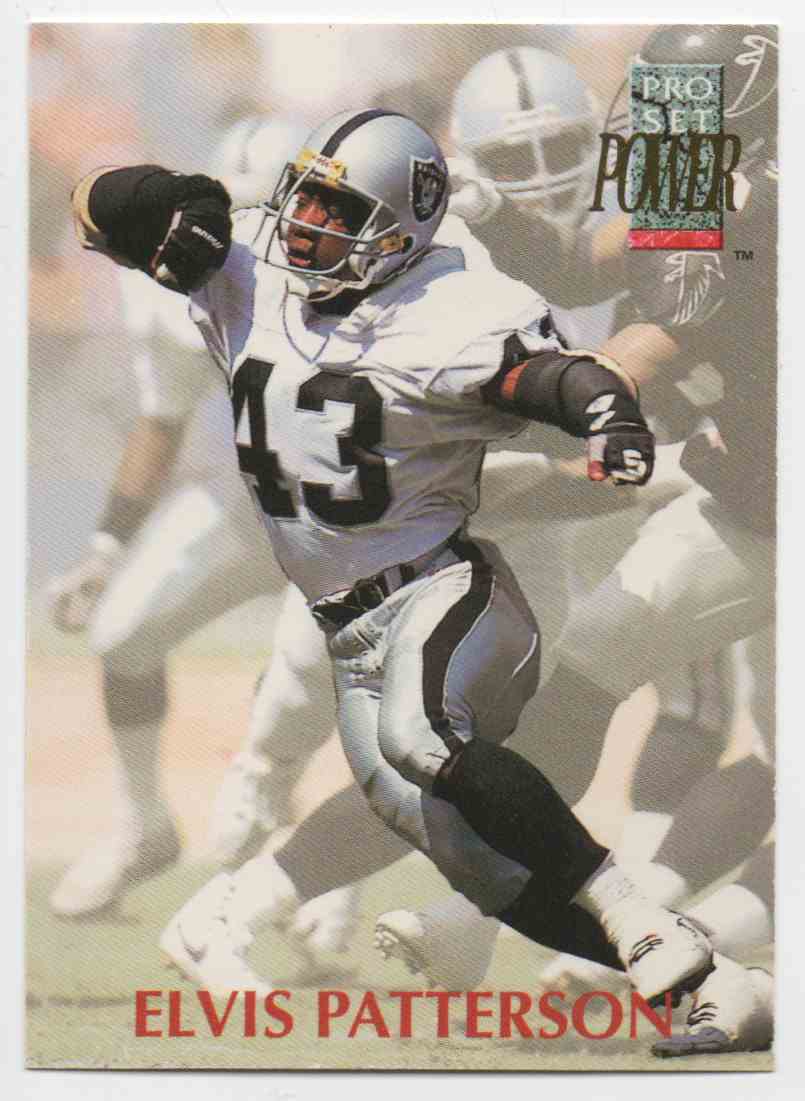 1992 Pro Set Power Elvis Patterson #43 on Kronozio