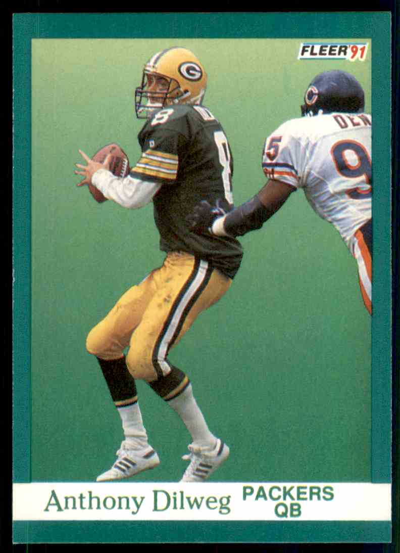 1991 Fleer Anthony Dilweg #251 on Kronozio