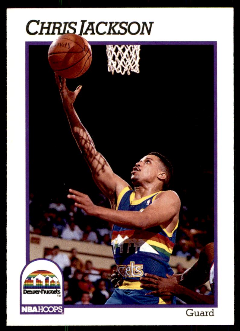 1991-92 Nba Hoops Chris Wayne Jackson #52 on Kronozio