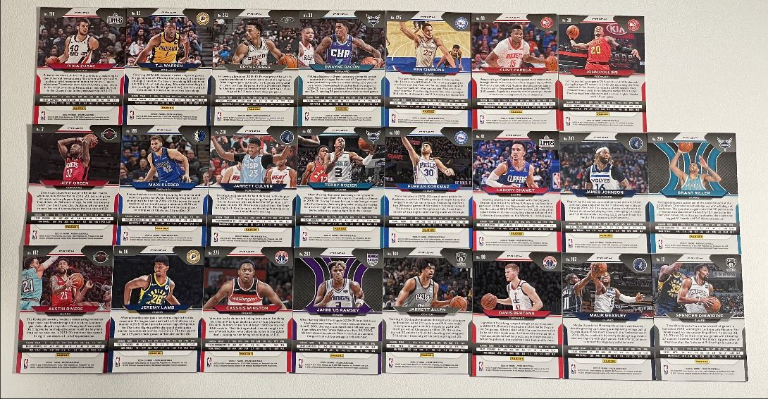 2020-21 PRIZM ROOKIE RED WHITE BLUE [23] WINSTON GRANT RILLER on Kronozio