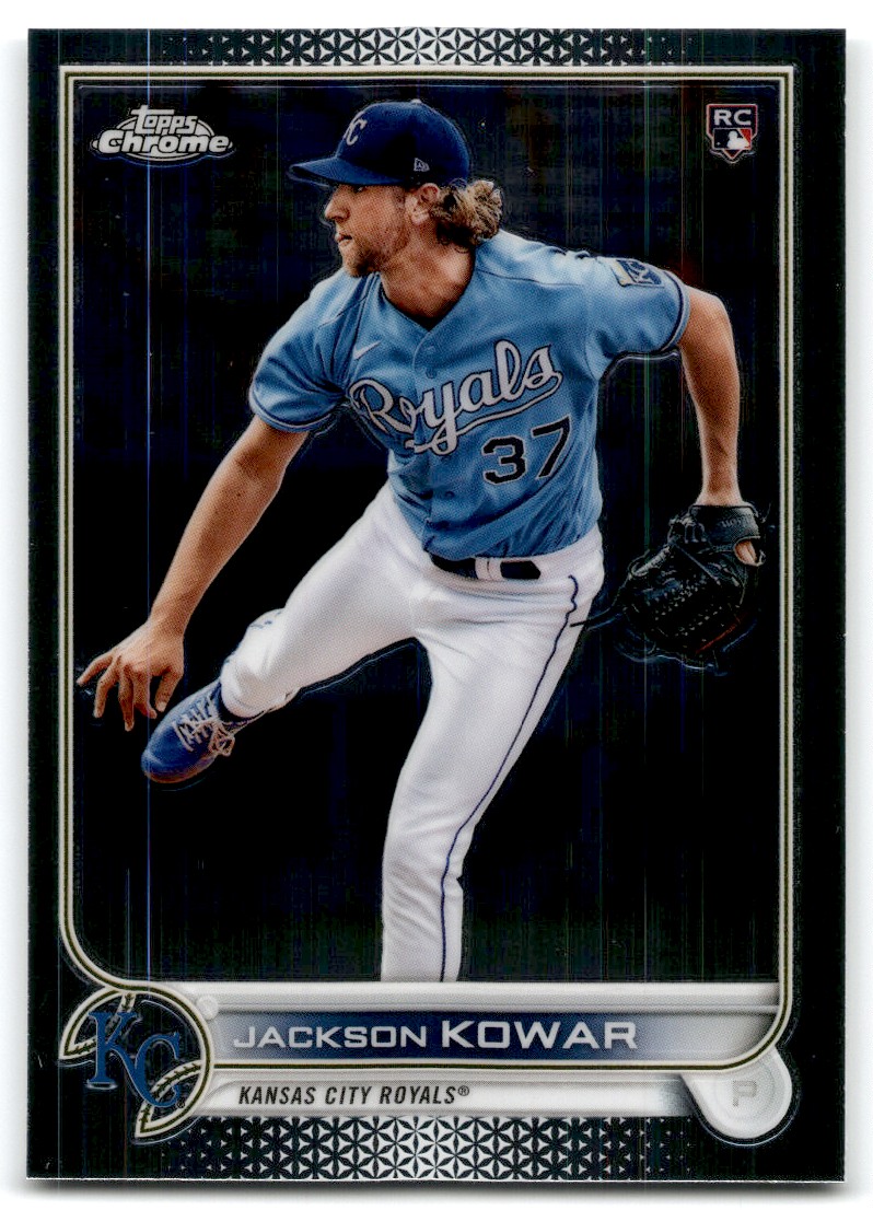 2022 Topps Chrome Jackson Kowar #188 on Kronozio