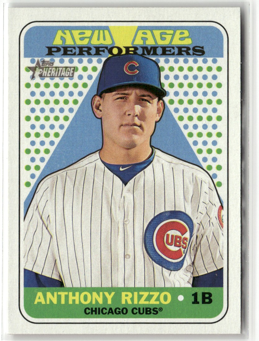 2018 Topps Heritage Anthony Rizzo #NAP-19 on Kronozio
