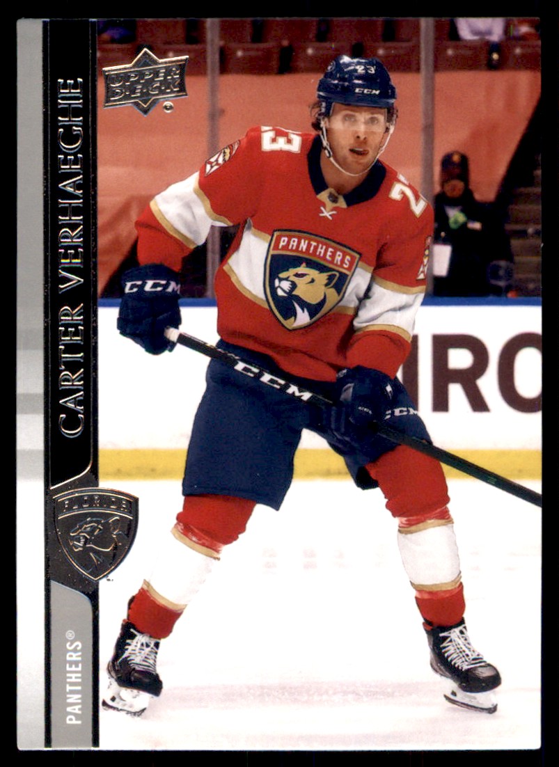 2020-21 Upper Deck Carter Verhaeghe #561 on Kronozio