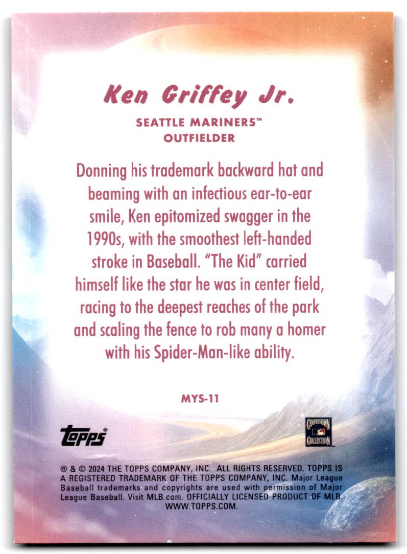 2024 Topps Update Mystical Ken Griffey Jr. #MYS-11 on Kronozio