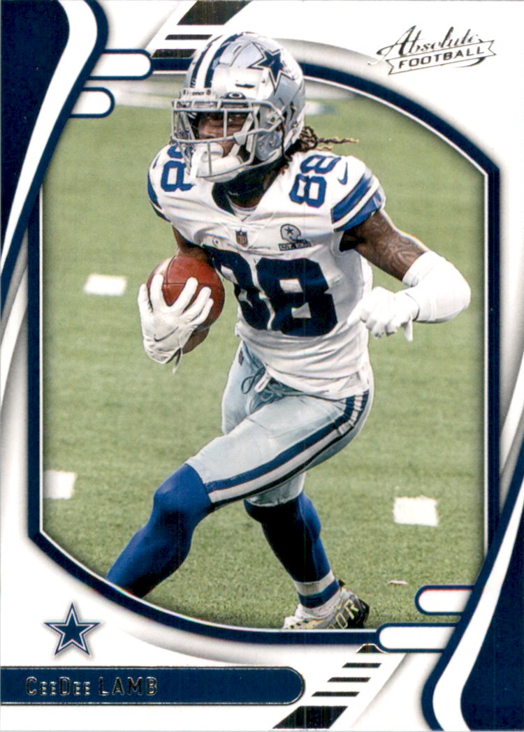 2021 Absolute Football Cards CeeDee Lamb #51 on Kronozio