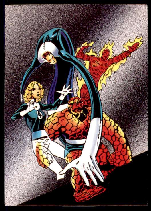 1992 Comic Images Spider-Man Marvel 30th Anniversary Fantastic Four #19 ...