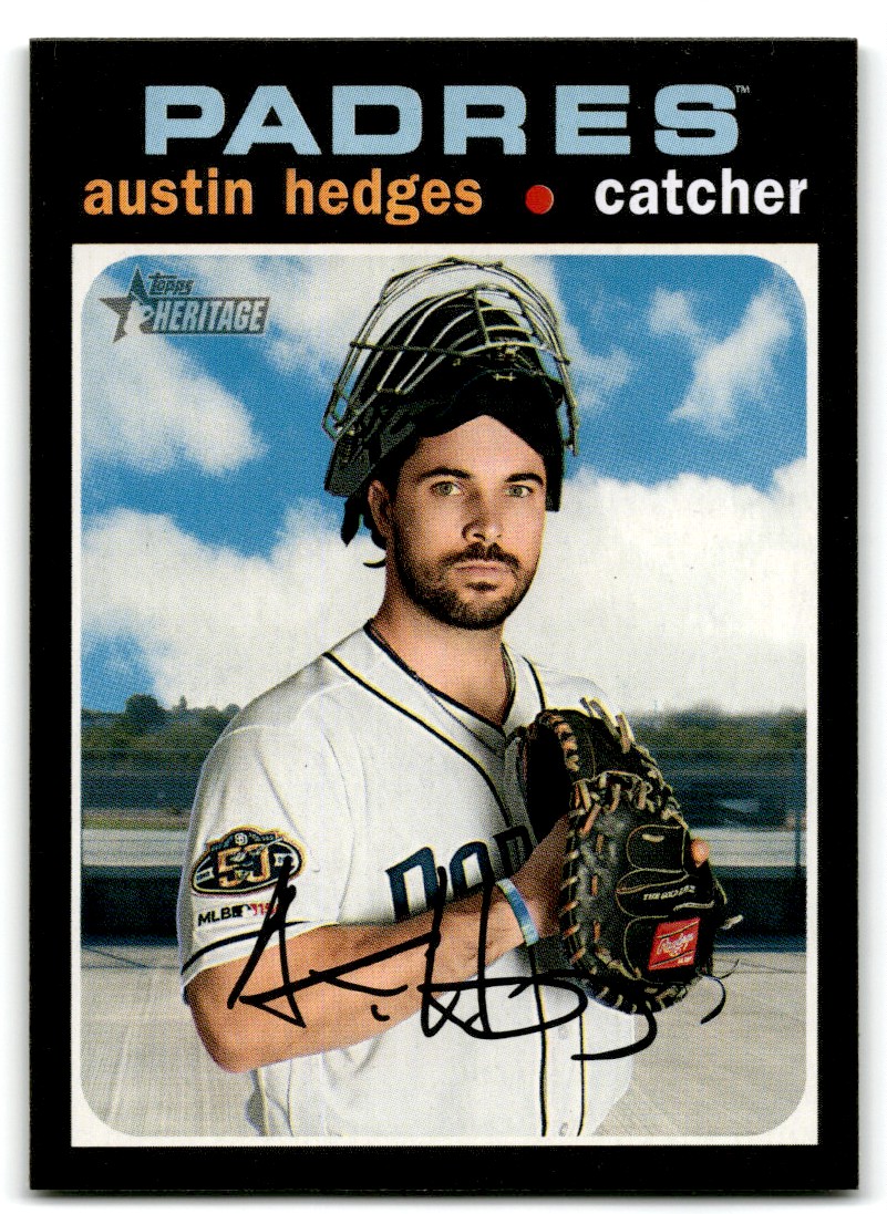 2020 Topps Heritage Austin Hedges #104 on Kronozio