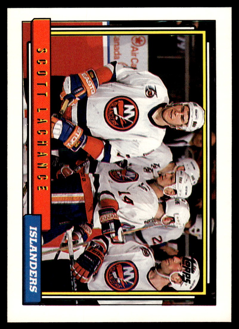 1992-93 Topps ! Scott Lachance #366 on Kronozio