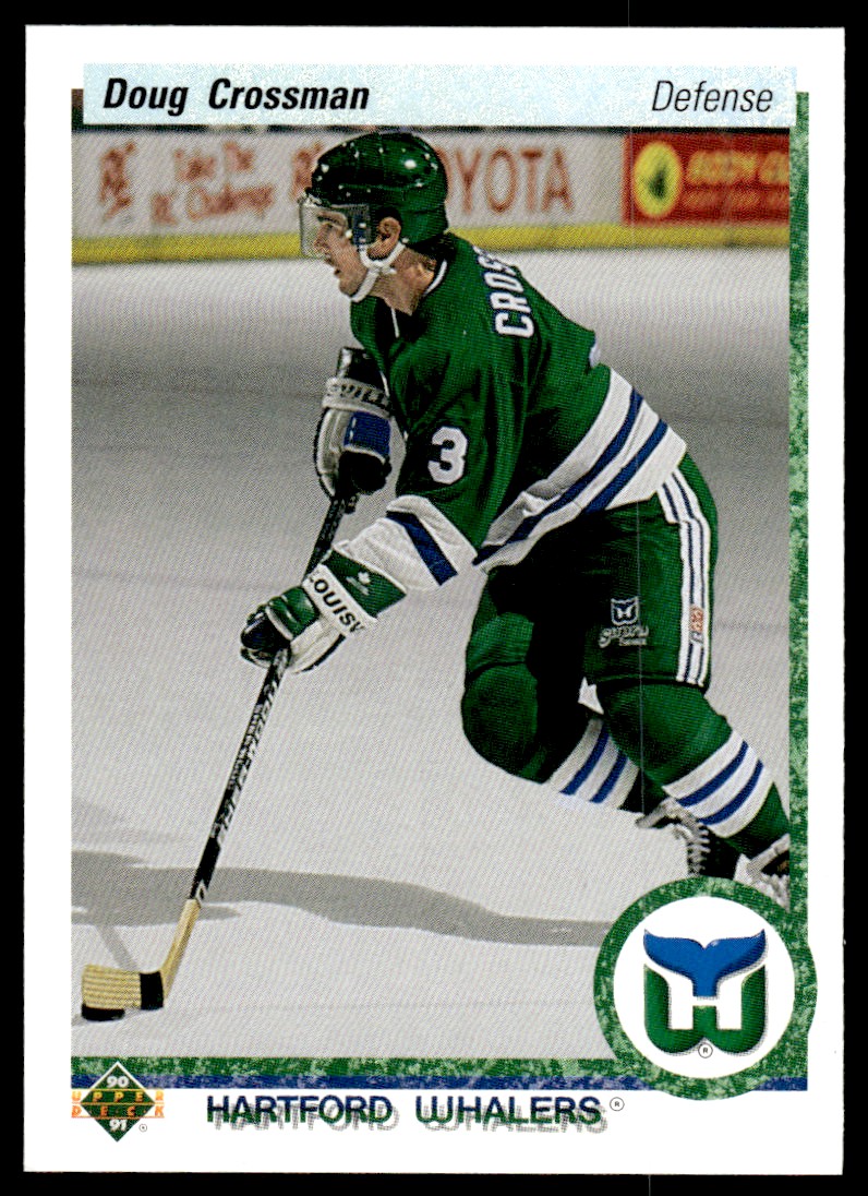 1990-91 Upper Deck Doug Crossman #419 on Kronozio